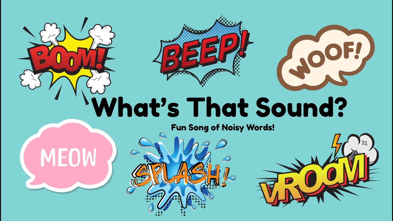 🎶 What’s That Sound? | Onomatopoeia Song for Kids (Ages 4–6) | Fun with ...