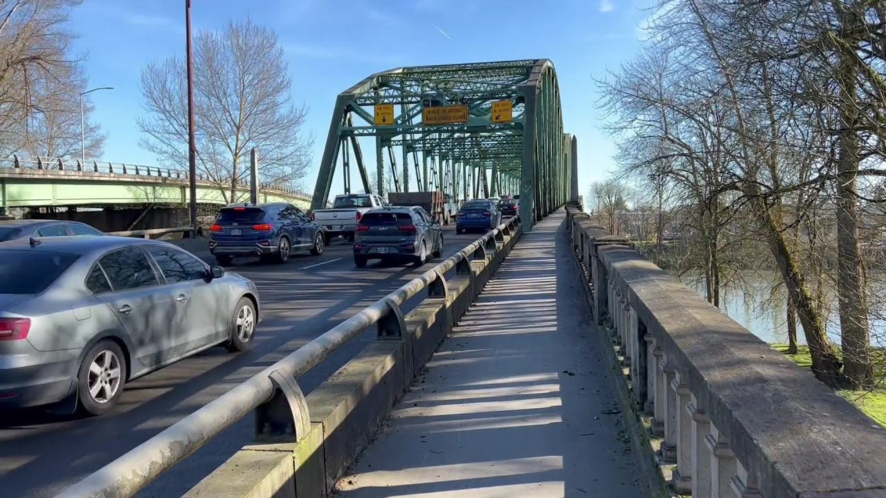 Looking at the Damage on Ellsworth Bridge - YouTube