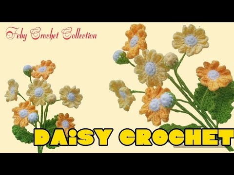 🌼Daisy Crochet Easy Tutorial 🌼 - YouTube