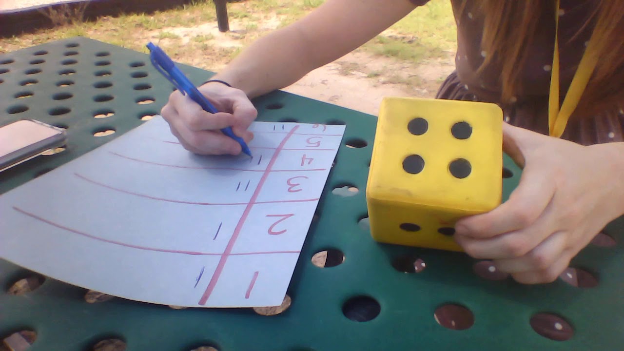 Math: Roll a Dice/Graph - YouTube