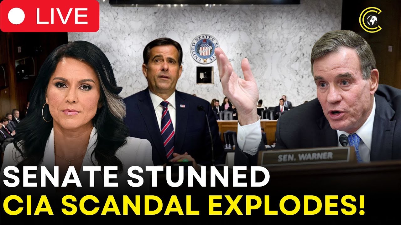 LIVE | CIA Director ADMITS Being on Signal Group - BIG TWIST in WAR ...