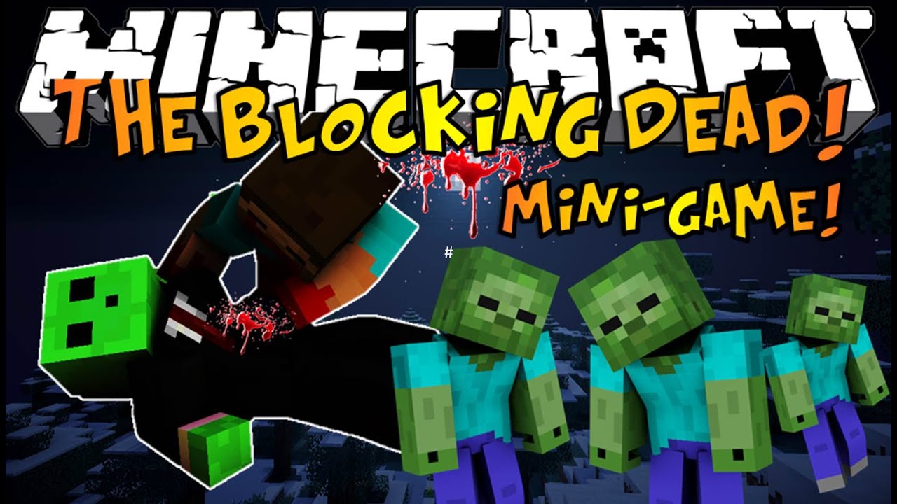 Minecraft: THE BLOCKING DEAD Mini-Game - The Walking Dead in Minecraft ...