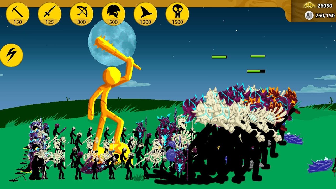 Stick War Legacy Epic Mission 3v3 battle - YouTube