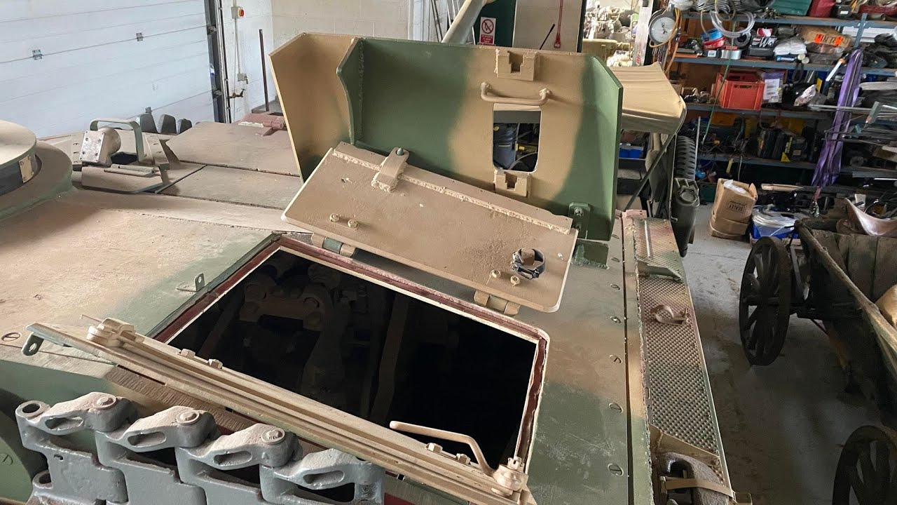 StuG III G Ride from Machine Gunner Point of View - YouTube