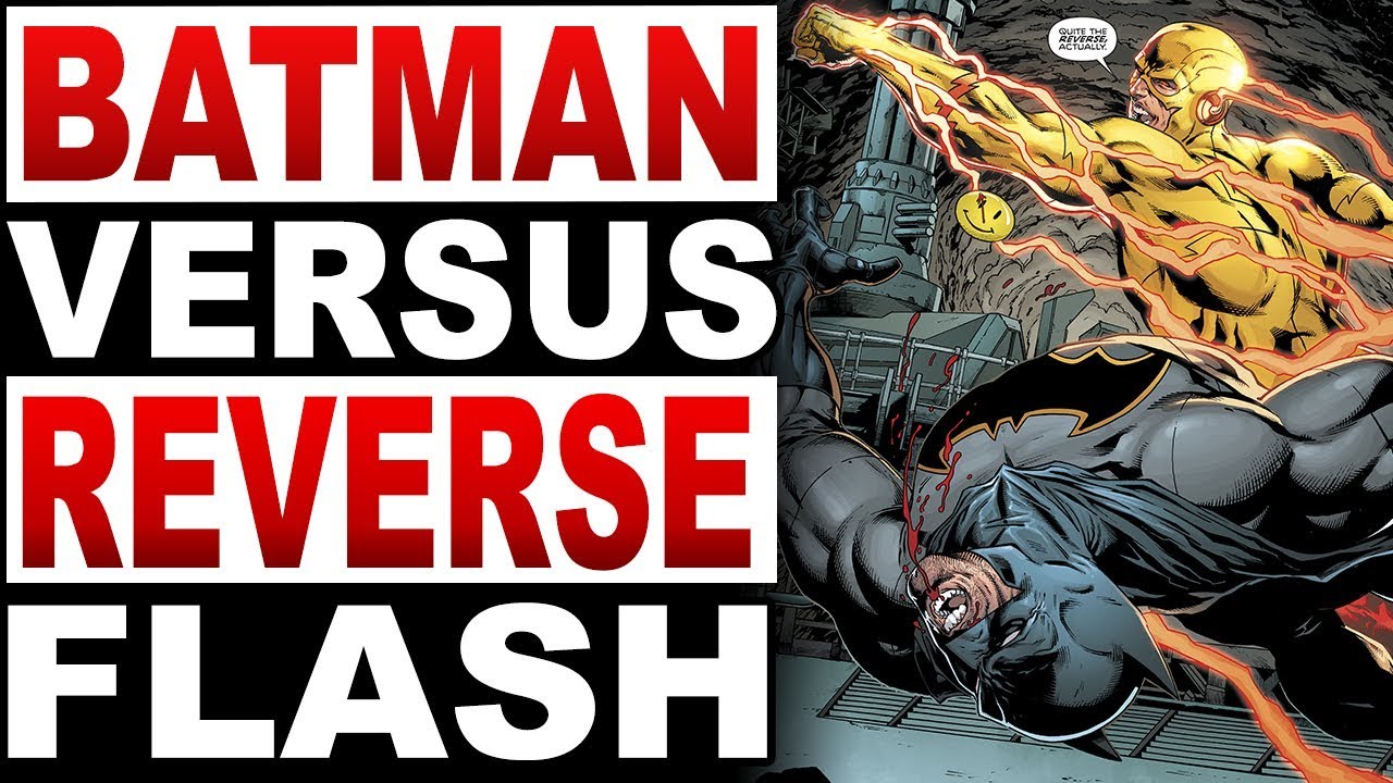 The Button Pt. 1 & 2!: Batman Vs. The Reverse Flash! (Doomsday Clock ...