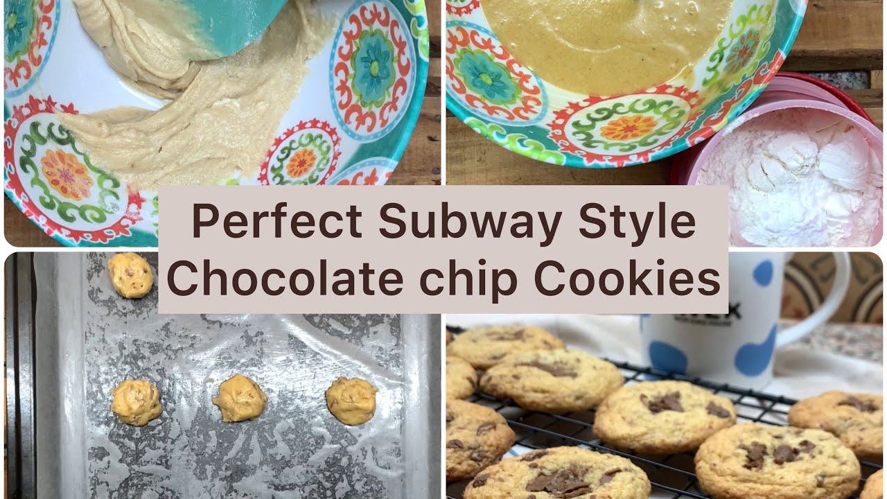 Perfect recipe for How to make Subway style Chocolate Chip Cookies ...