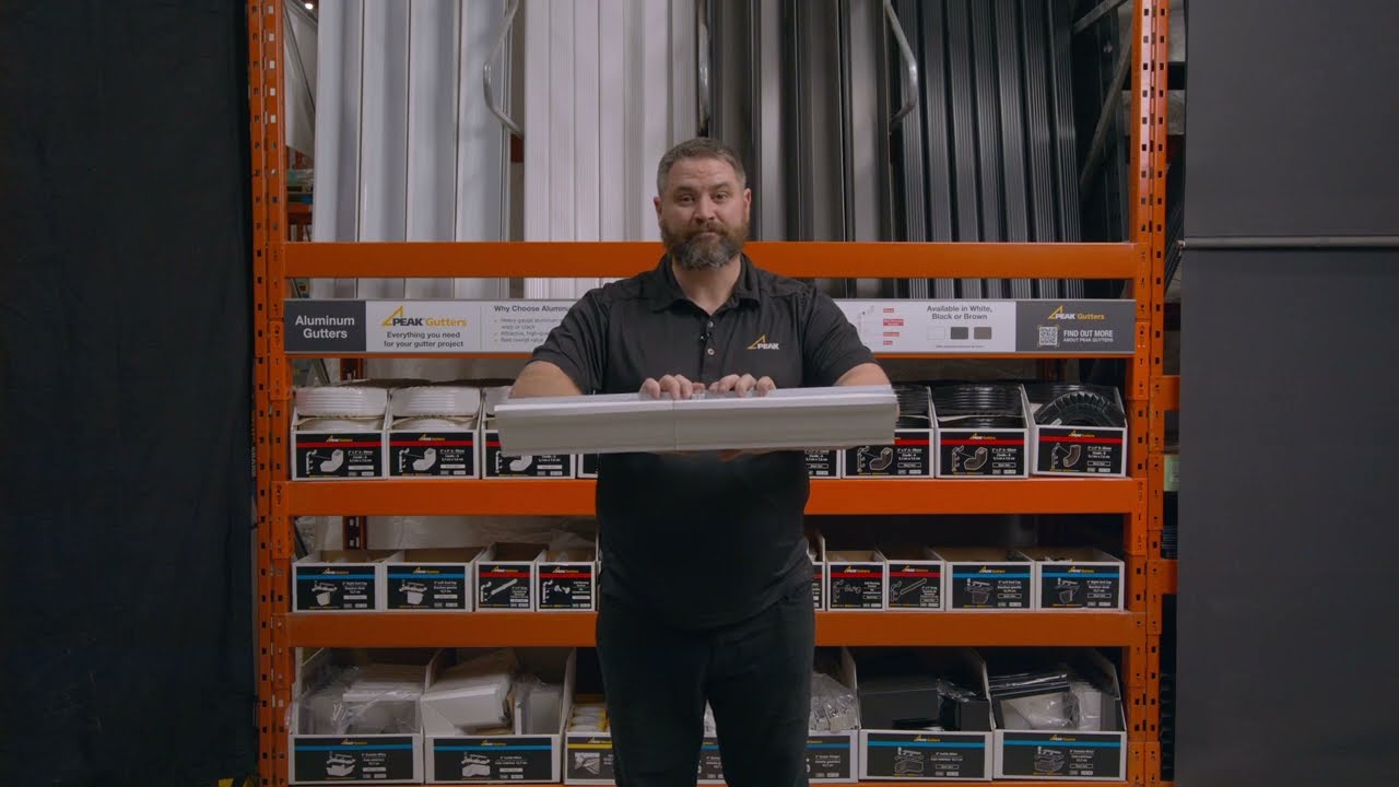 Peak Gutters | How to Join Gutters - YouTube