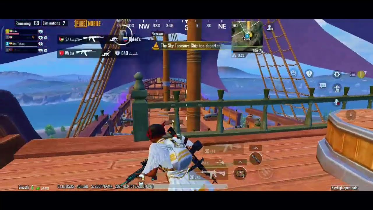 Flying ship in PUBG Mobile new mod 3.2 update 🔥 - YouTube