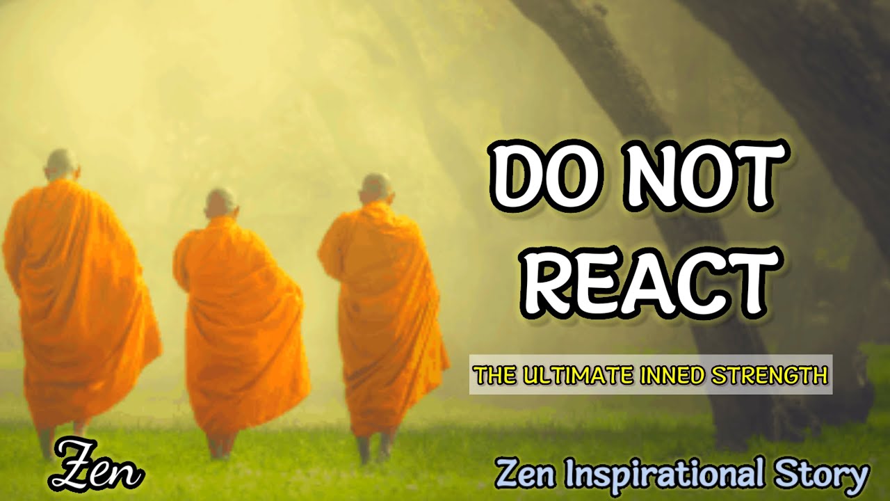 Discover the Art of Non-Reaction - Awaken Your Inner Strength - YouTube