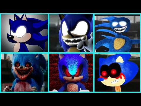 Sonic The Hedgehog Movie - DING DONG HIDE AND SEEK vs Sonic EXE Uh Meow All Designs Compilation 4