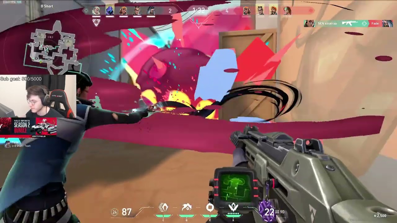 SEN ZOMBS OMEN VALORANT RANKED GAMEPLAY [Full Match VOD] - YouTube
