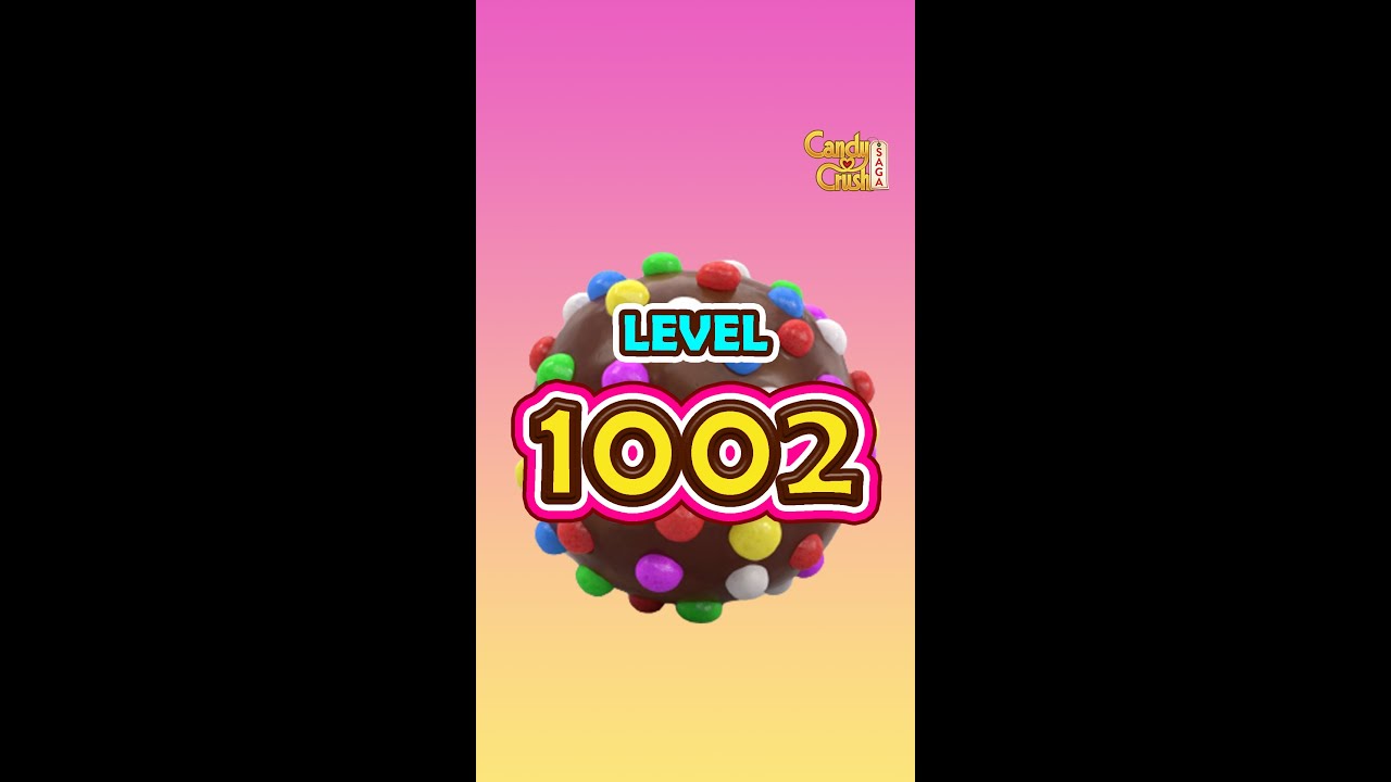 Candy Crush Saga _ Level 1002 - YouTube