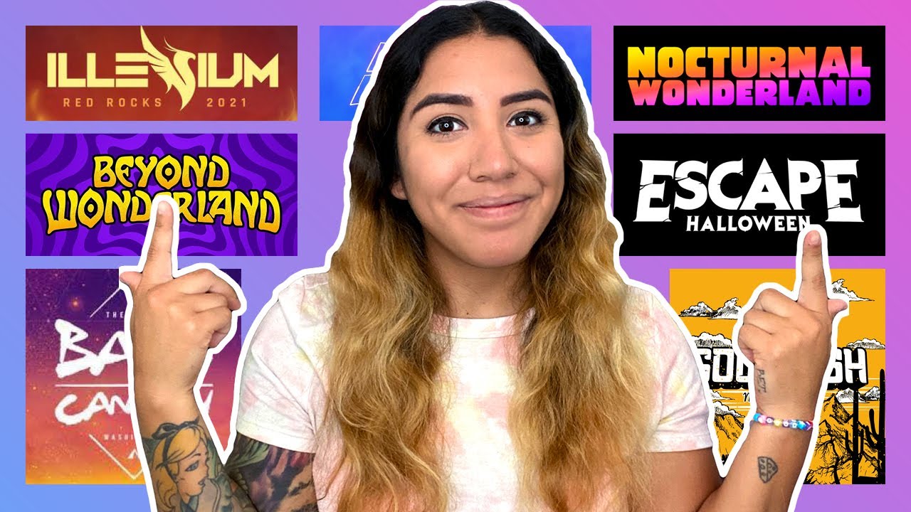 My *Updated* Festival Schedule for this Year! (2021) - YouTube