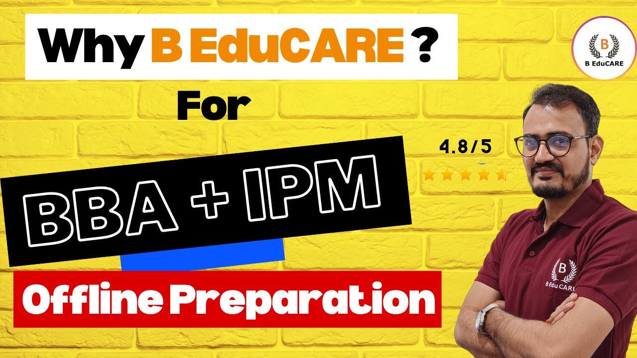BBA + IPM Offline Preparation Batch Started @beducarembabba | Enquire Now - YouTube