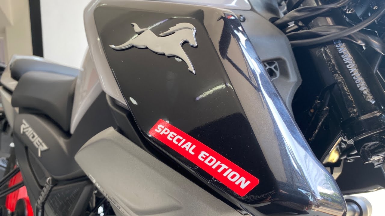 Lo NUEVO De La TVS Raider 125 Racing Edición Especial - YouTube