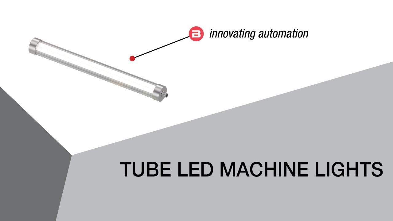 BAE Tube LED Machine Lights - YouTube