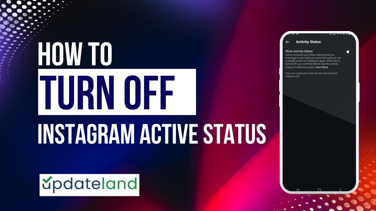 How to Turn Off Active Status on Instagram | Hide Online Status on IG ...