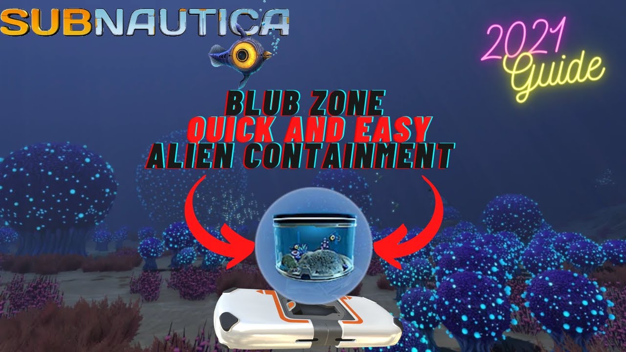 Alien containment Data Box Location Bulb Biome | Subnautica - YouTube