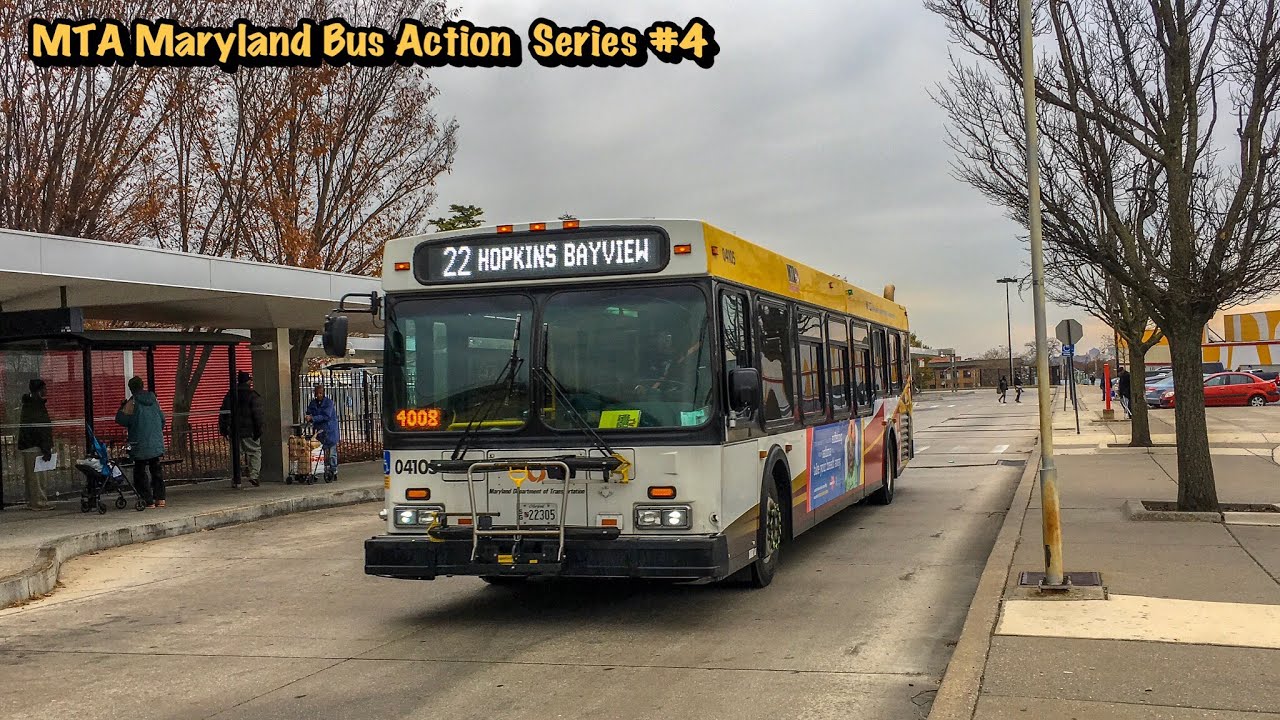 MTA Maryland Bus Action Series #4 - YouTube