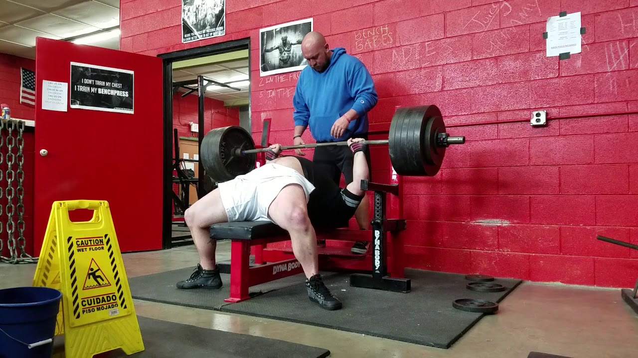 550lbs Bench Press - YouTube