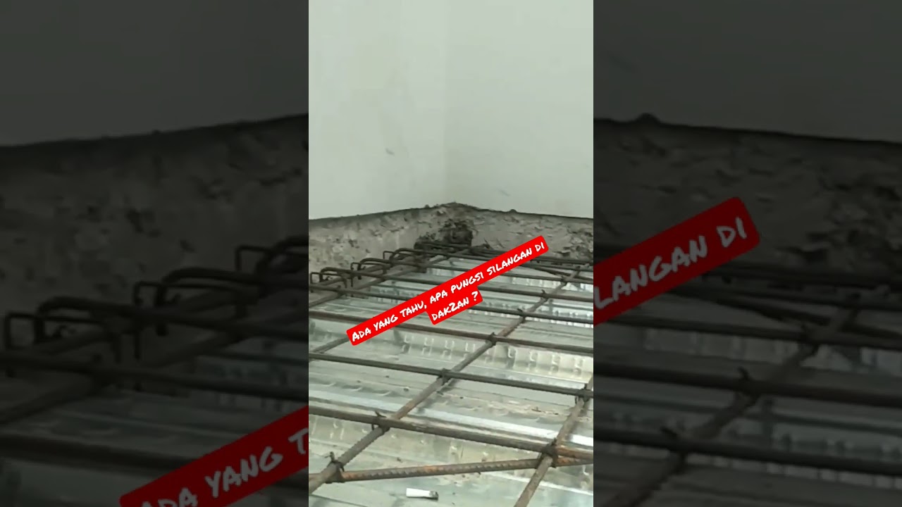 Besi Coran Menyilang, Apa Fungsinya ? #shorts #pengedakan #corbeton ...
