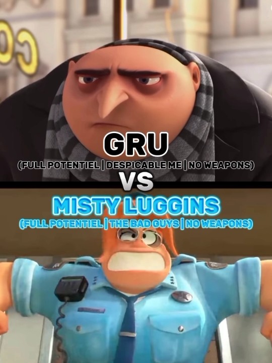 Gru (Despicable Me) VS Misty Luggins (The Bad Guys) - YouTube
