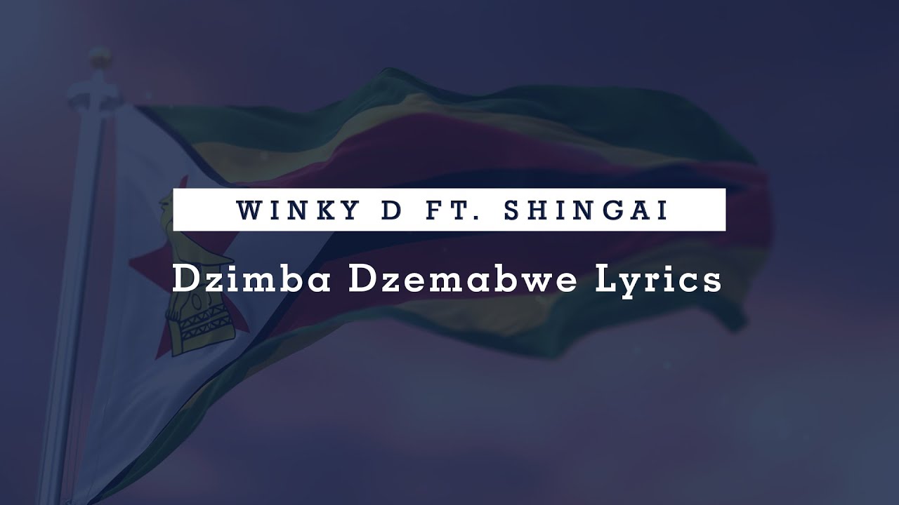 Winky D Ft. Shingai - Dzimba Dzemabwe (Lyrics) - YouTube