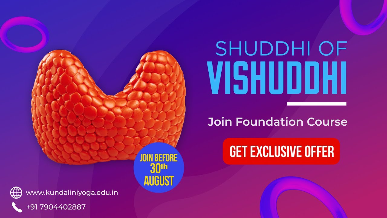 Shuddhi of Vishuddhi | Integrated thyroid therapy | #skyyogaonline ...