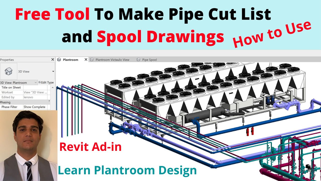 Download Victaulic Tool For Revit to Make Pipe Cut List and Spool ...
