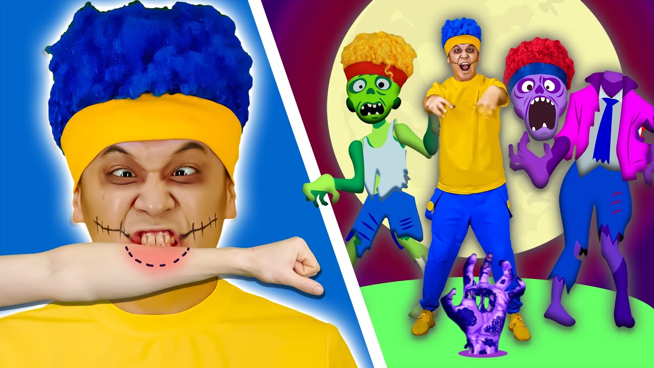 Zombie Dance With Cha-Cha, Chicky, Lya-Lya & Boom-Boom | D Billions ...