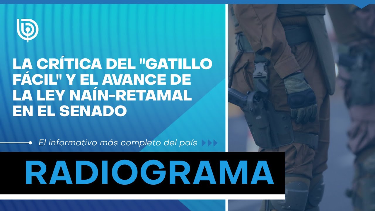 La crítica del "gatillo fácil" y el avance de la Ley Naín-Retamal en el ...