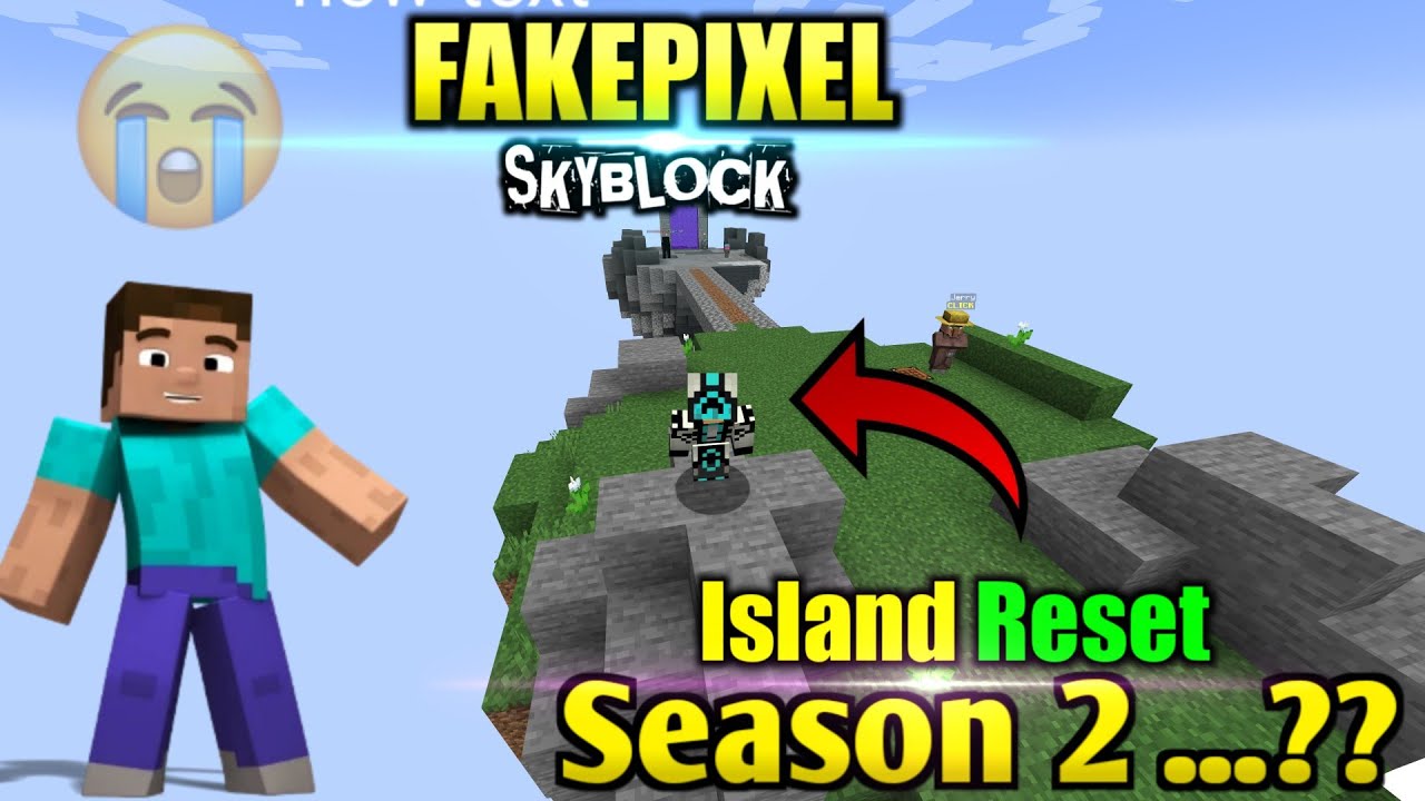 Island Reset in FakePixel skyblock | Season 2 will be soon...??? - YouTube