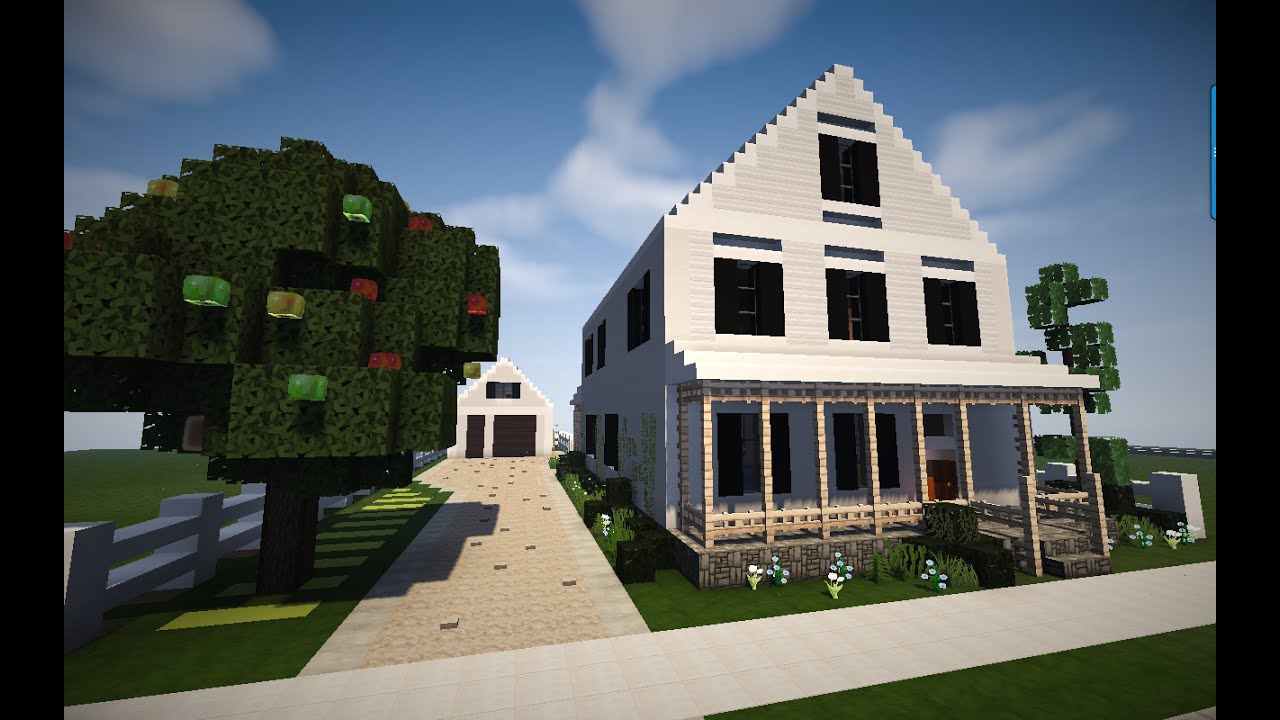 Minecraft How To Build: Suburban House Ep.1 - YouTube