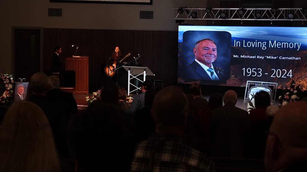 Memorial Service for Mike Carnathan - YouTube