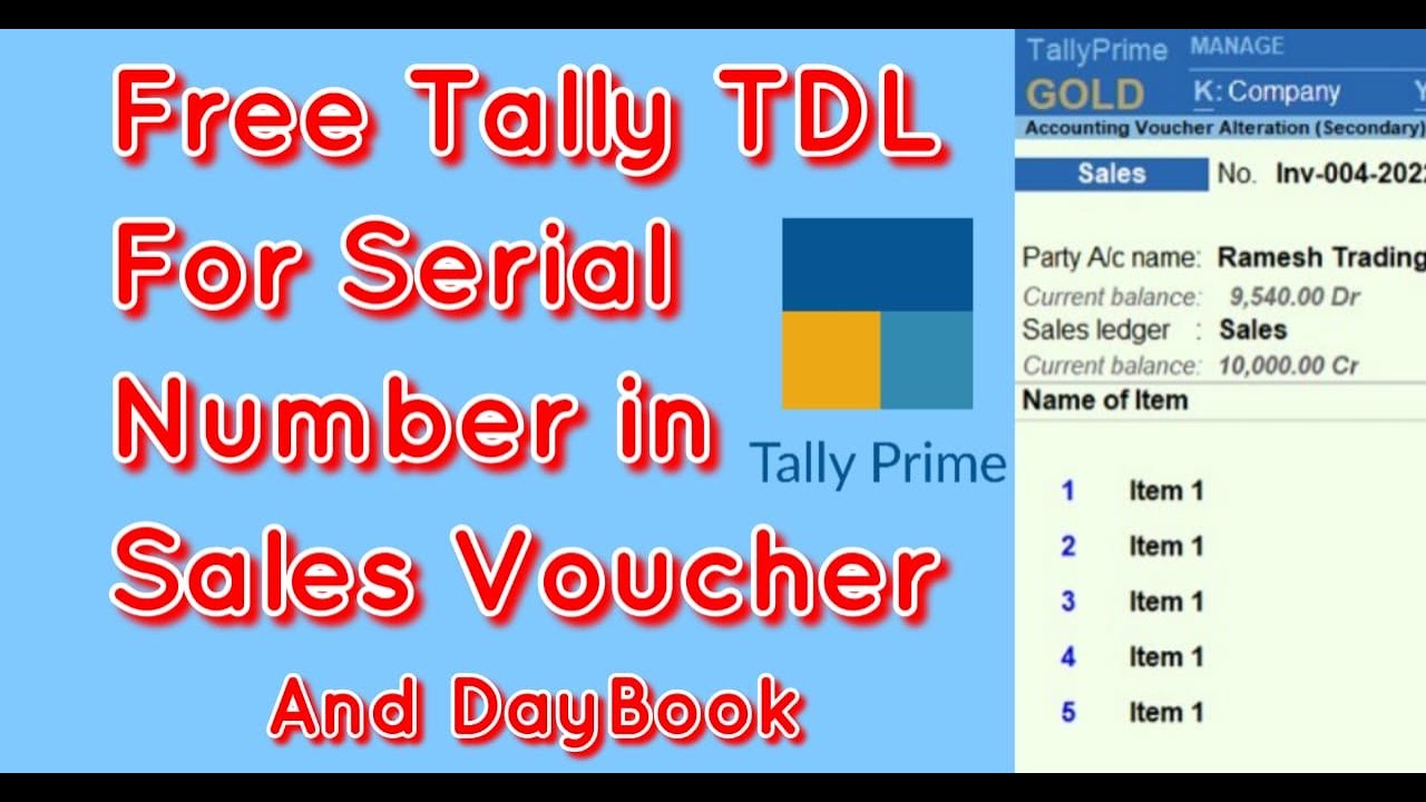 Free Tally TDL For Serial Number Column In Sales Voucher TDL For Serial Number In Daybook free-tally-tdl-for-serial-number-column-in-sales-voucher-tdl-for-serial-number-in-daybook