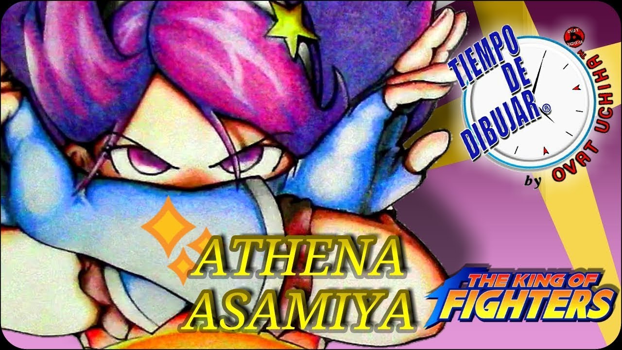 ATHENA ASAMIYA | KOF 2002 | TIEMPO DE DIBUJAR - YouTube