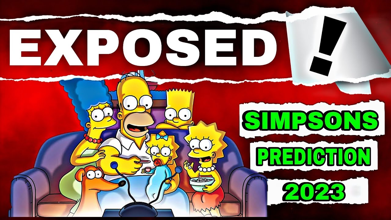 I Exposed Simpsons Prediction | Fake Cartoon | Simpson Prediction 2023 ...