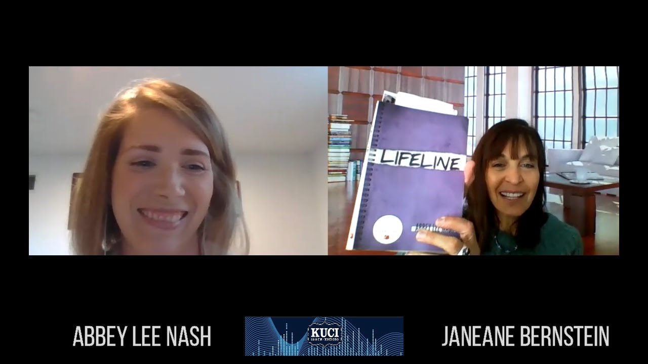 Author Abbey Lee Nash joins host Janeane Bernstein on KUCI 88.9fm - YouTube