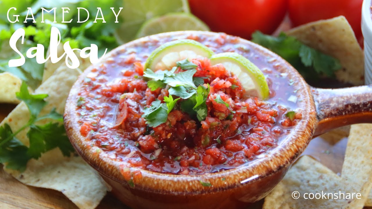 Ultimate Game Day SALSA - Magiccos Food Processor - YouTube