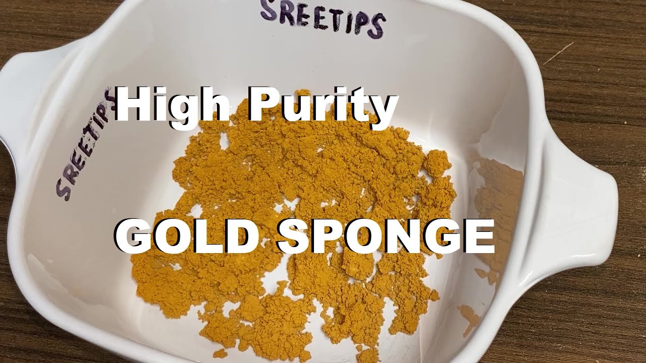 Gold Powder Repurification SO2 Gas Precipitation - YouTube