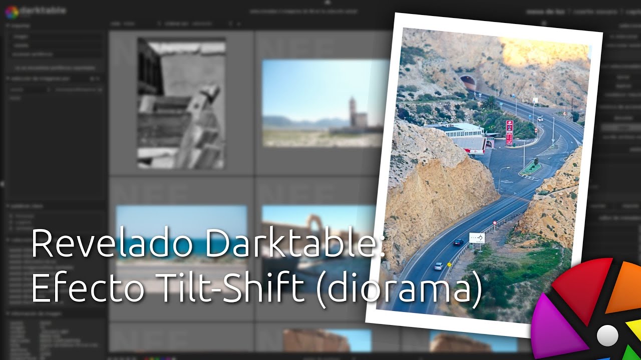 Revelado Darktable: Efecto Tilt Shift (diorama) - YouTube