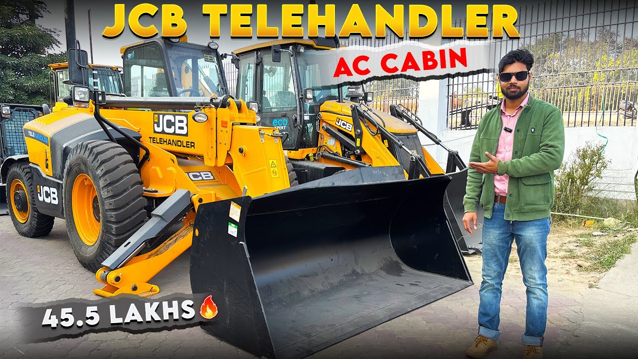 New JCB Telehandler 530-110 Fully AC Machine: Game-Changer in ...