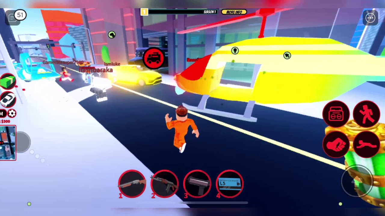 Playing Jailbreak - YouTube