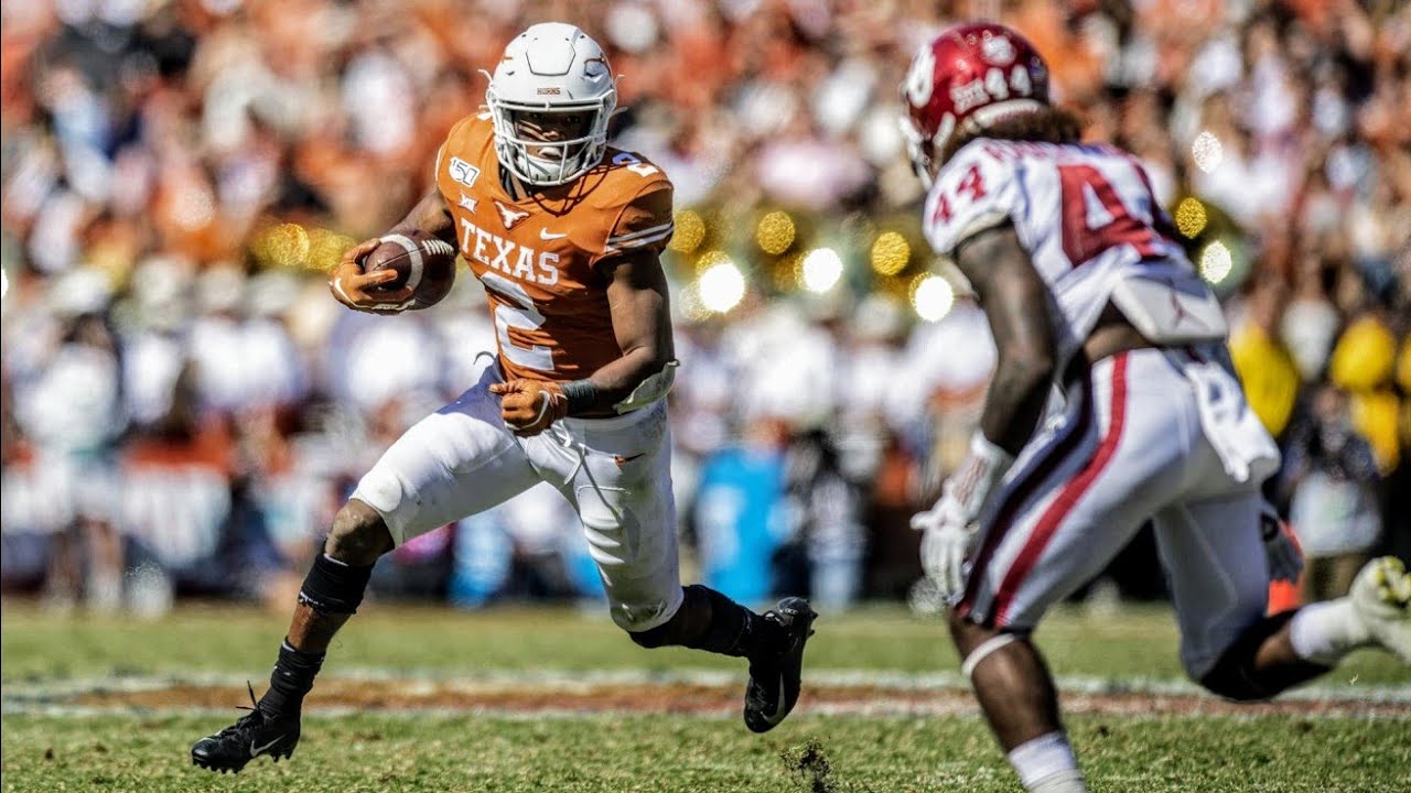 Texas QB/RB Roschon Johnson Highlights - YouTube
