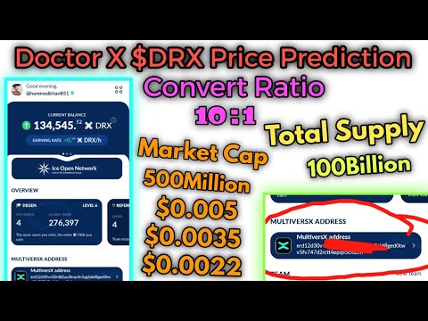 Doctor x Airdrop $DRX Price Prediction 🤑 Doctor x Total Supply & Market ...