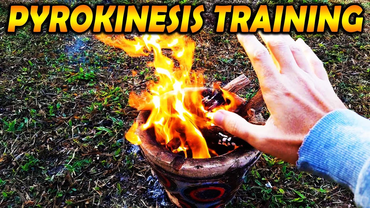 Pyrokinesis Training & REAL Fire Ball + REAL Jedi Force | Firebending ...