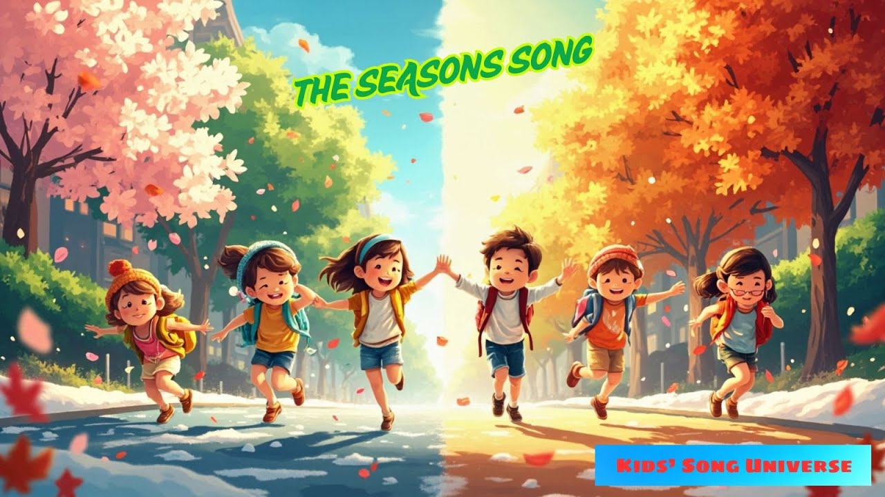 THE SEASONS SONG - Learn About the Weather and Seasons for Kids - YouTube