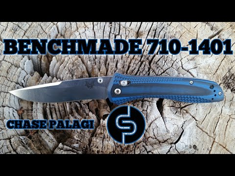 Benchmade 710-1401 Folding Knife - YouTube
