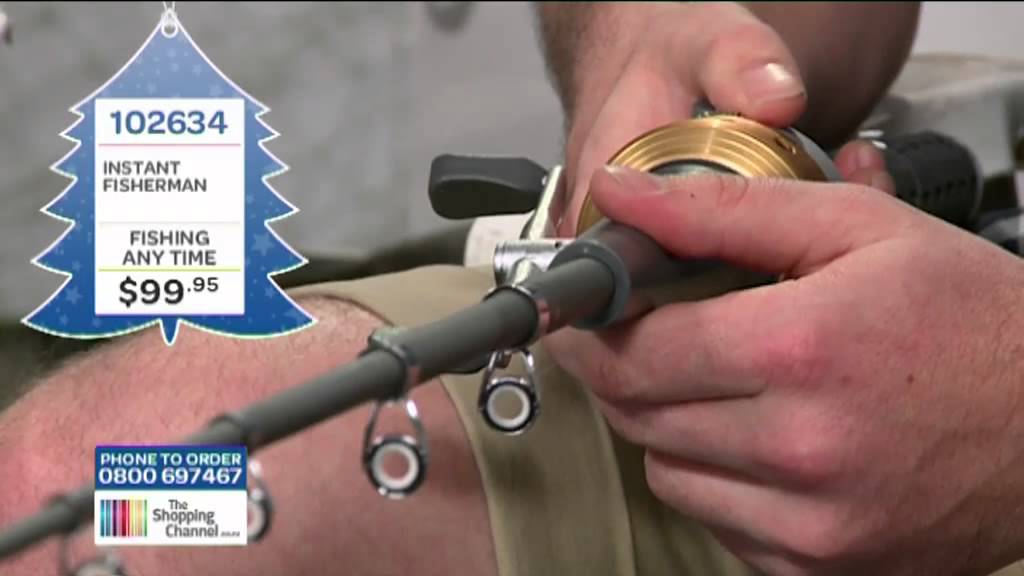 Instant Fisherman at The Shopping Channel - YouTube