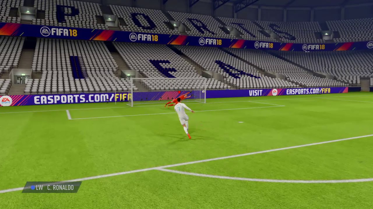 FIFA 18 practice arena - YouTube